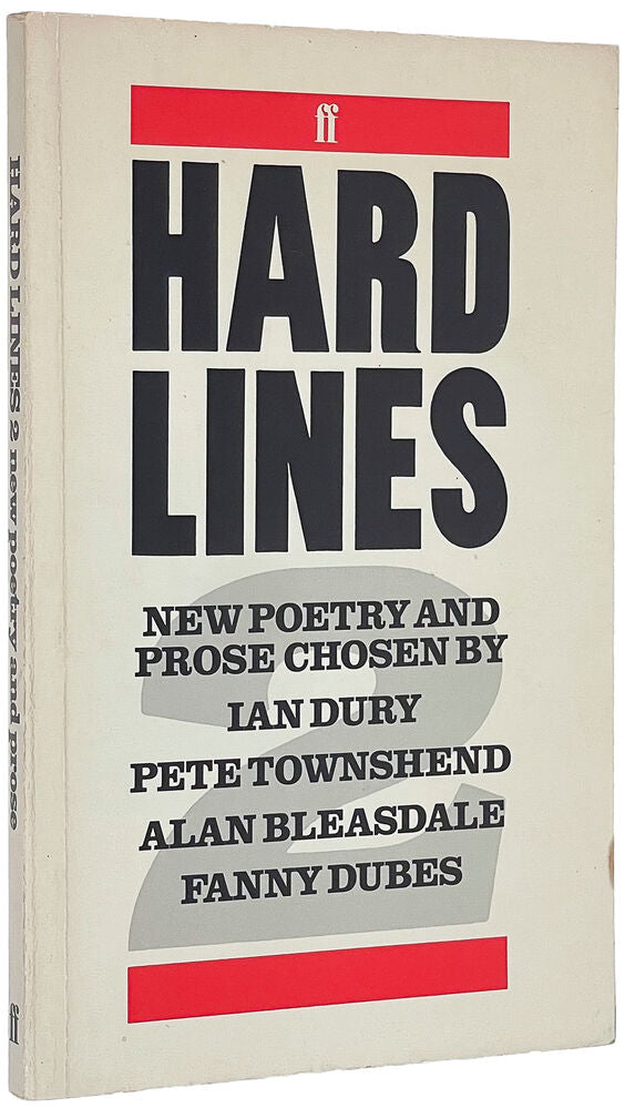 [DURY, Ian.] Hard Lines 2. New Poetry and Prose Chosen by Ian Dury, P ...