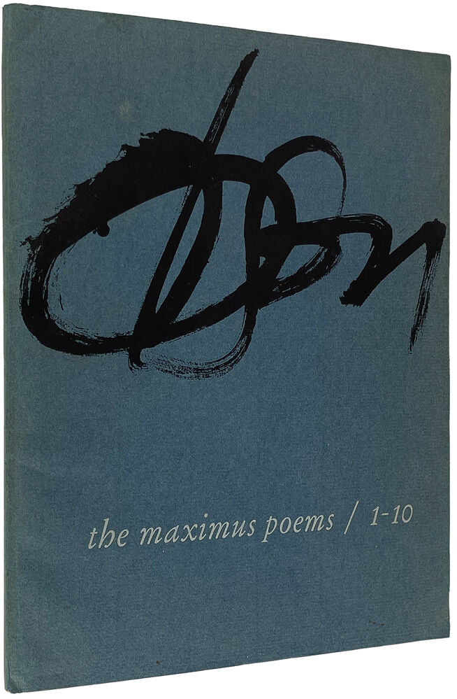 OLSON, Charles. The Maximus Poems 1-10 [and] 11-22. – Sotherans