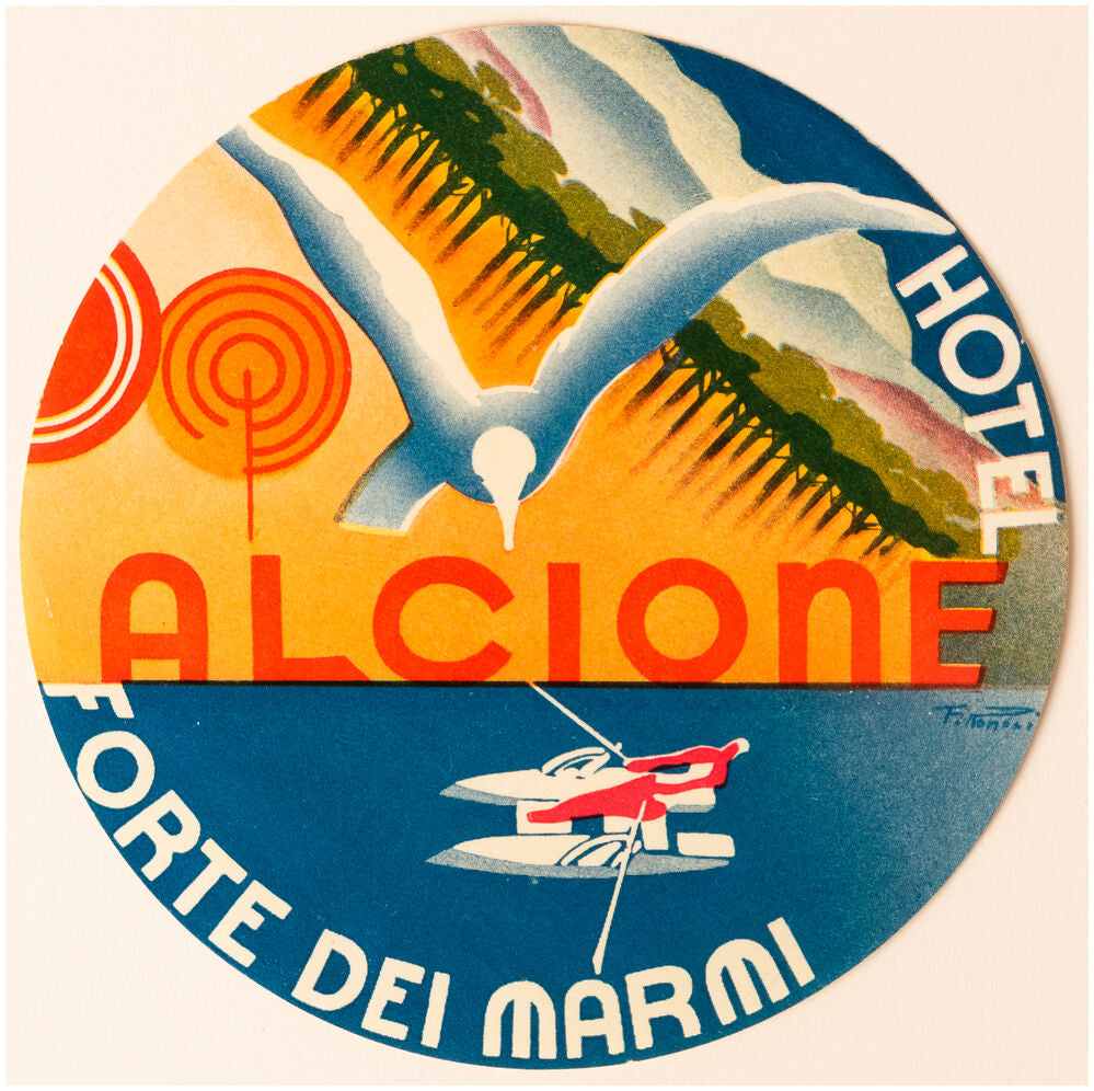 ROMOLI, Filipo (1901-1969). Hotel Alcione, Forte dei Marmi. – Sotherans