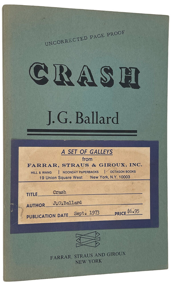 BALLARD, J.G. Crash. – Sotherans
