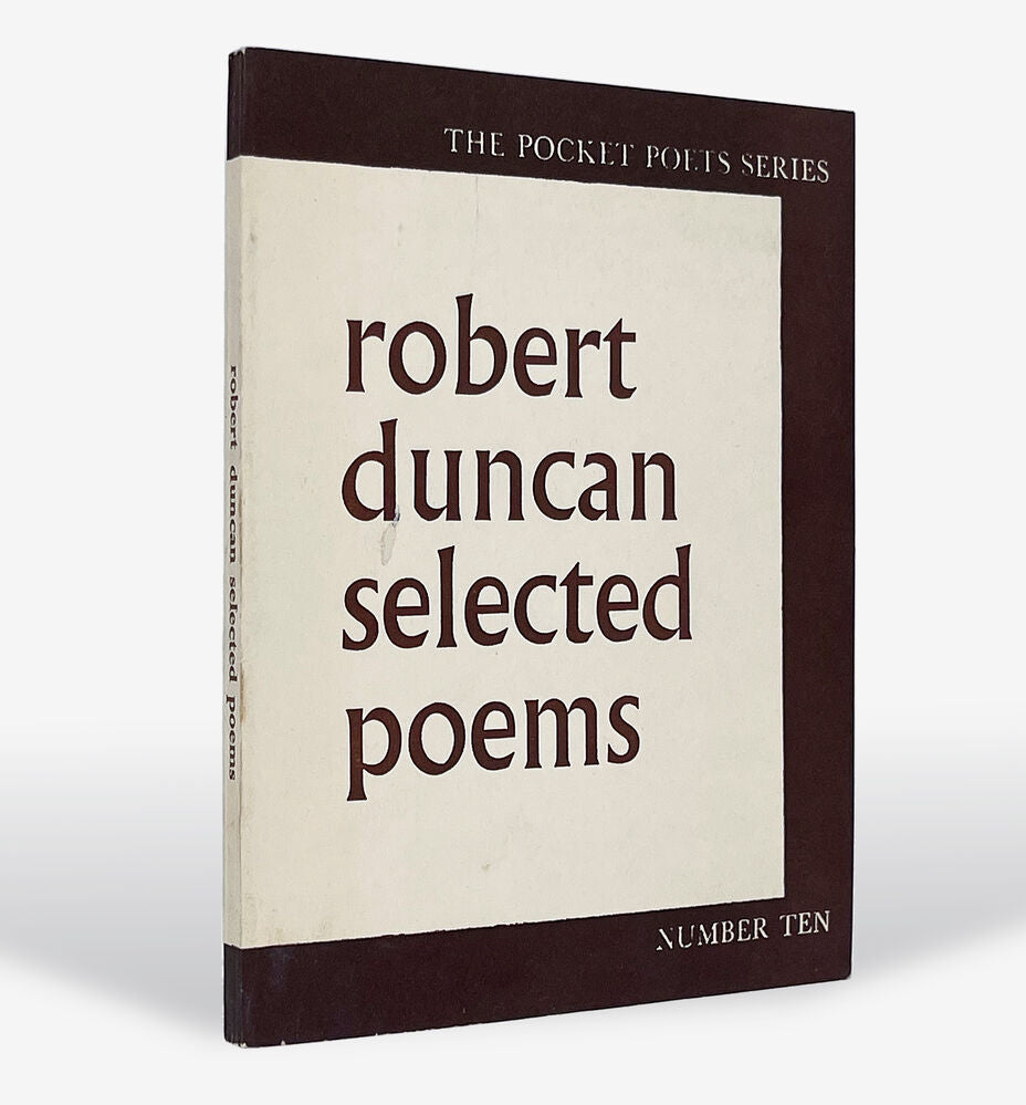 DUNCAN, Robert. Selected Poems. – Sotherans