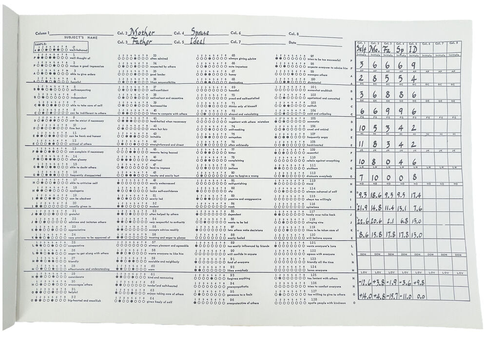 LEARY, Timothy. Multilevel Measurement of Interpersonal Behavior ...