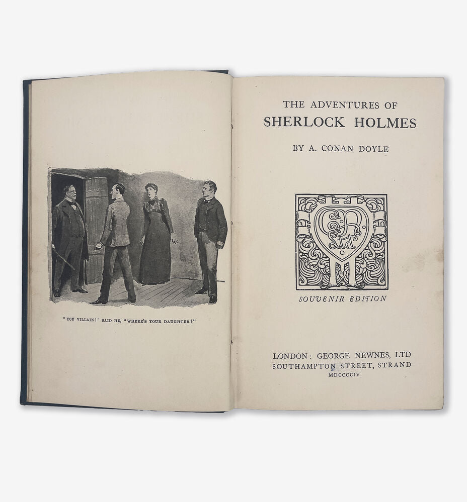 DOYLE, Sir Arthur Conan. The Sign of Four; The Adventures of Sherlock ...