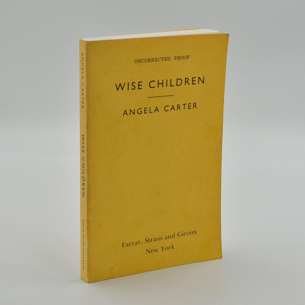 CARTER, Angela Wise Children Proof Copy. – Sotherans