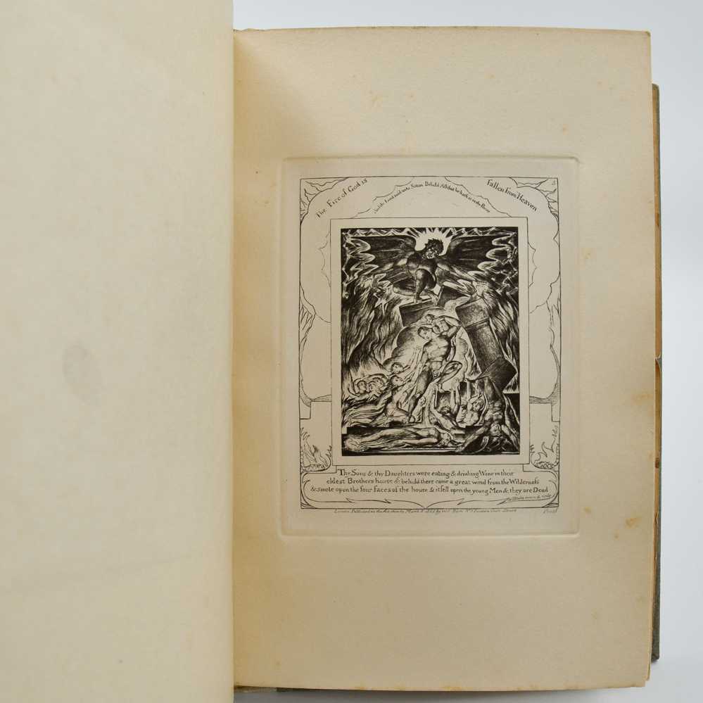 BLAKE, William (1757-1827). Illustrations of the Book of Job. – Sotherans