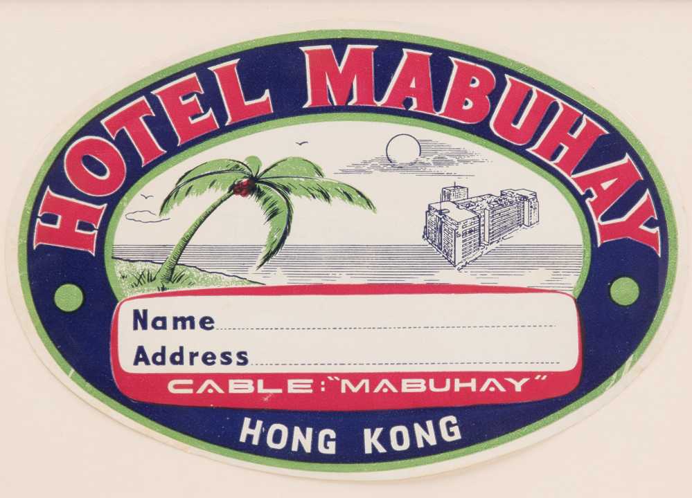 ANON. Hotel Mabuhay, Hong Kong. – Sotherans