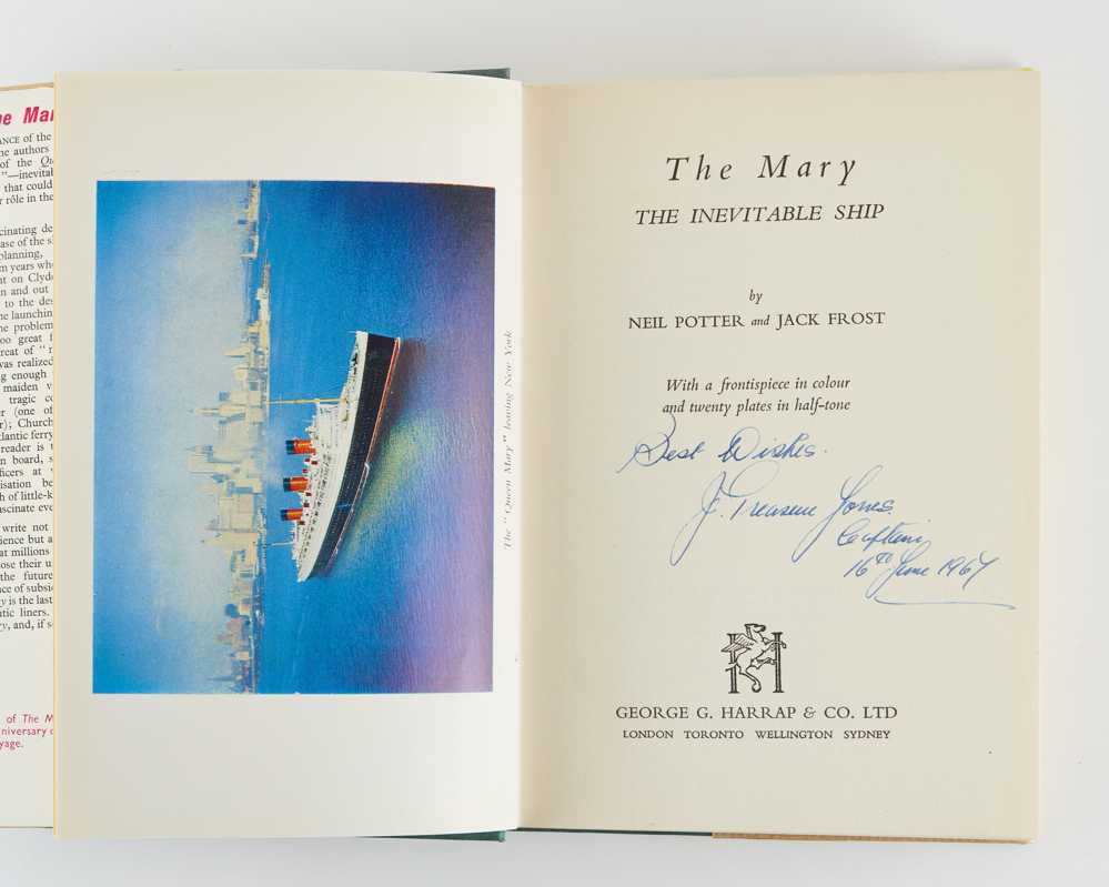 QUEEN MARY]. POTTER, Neil, and… The Mary. The Inevitable Ship. – Sotherans