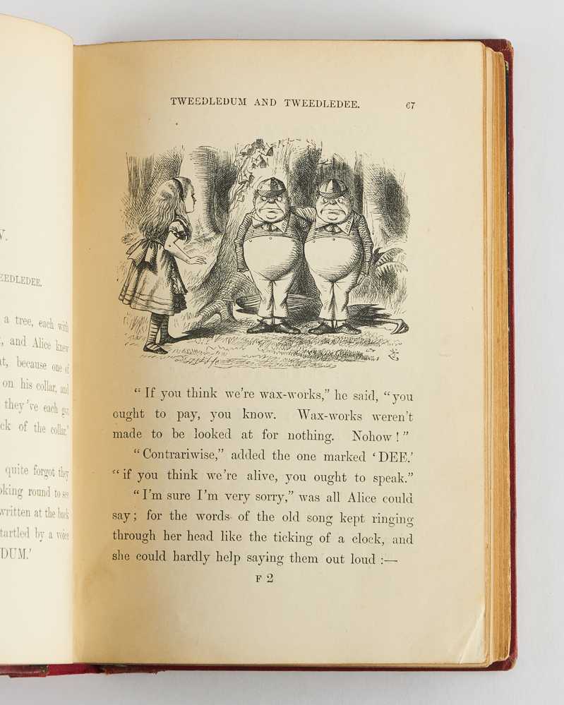 “CARROLL, Lewis” [ pseudonym of Charles Lutwidge DODGSON]. Through the ...