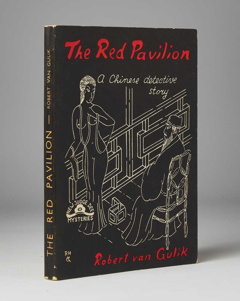 GULIK, Robert van ( author and illustrator ). The Red Pavilion: A Chin ...