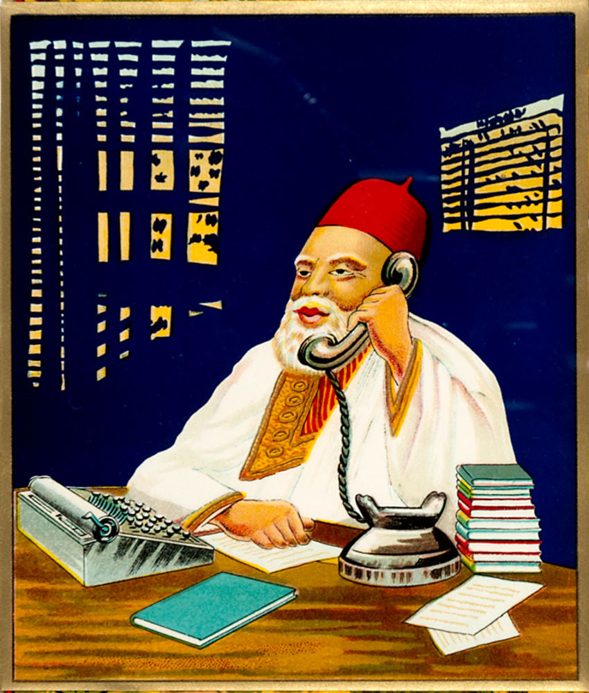 Anonymous. Man at his desk. – Sotherans