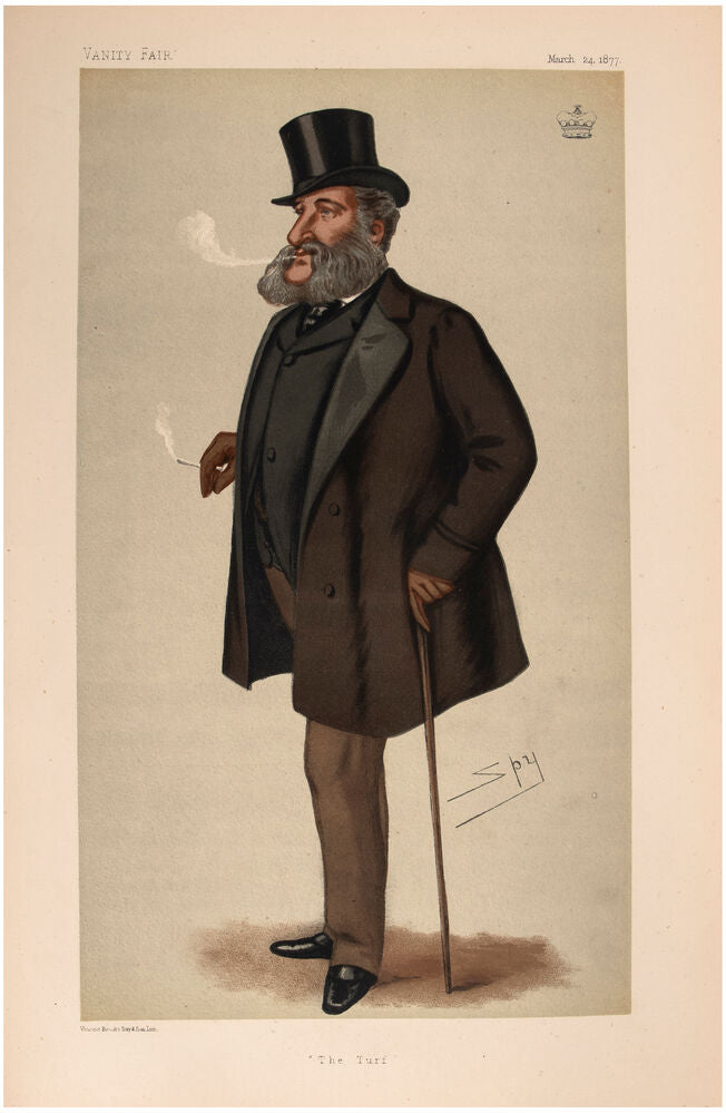 "Spy" [Sir Leslie Ward]. Lord Dorchester. "The Turf." – Sotherans