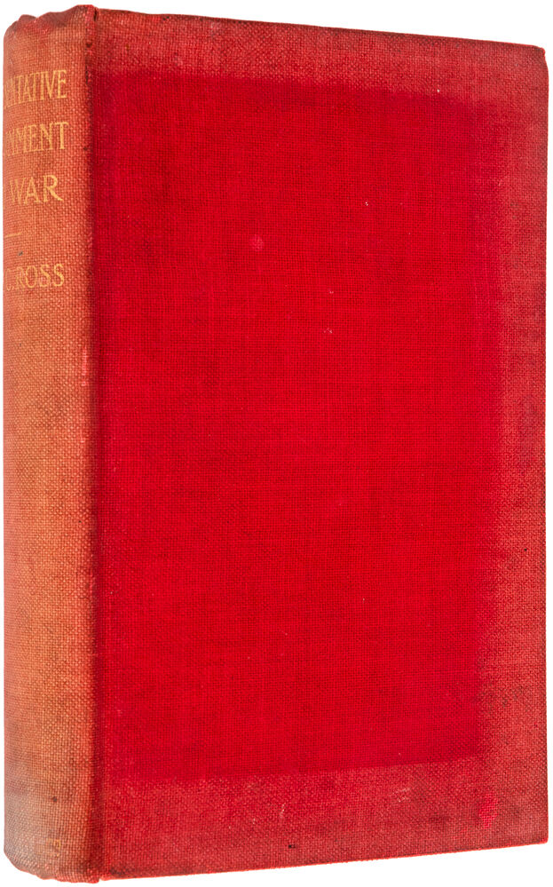 ROSS, Captain Charles. Representative Government and War. – Sotherans