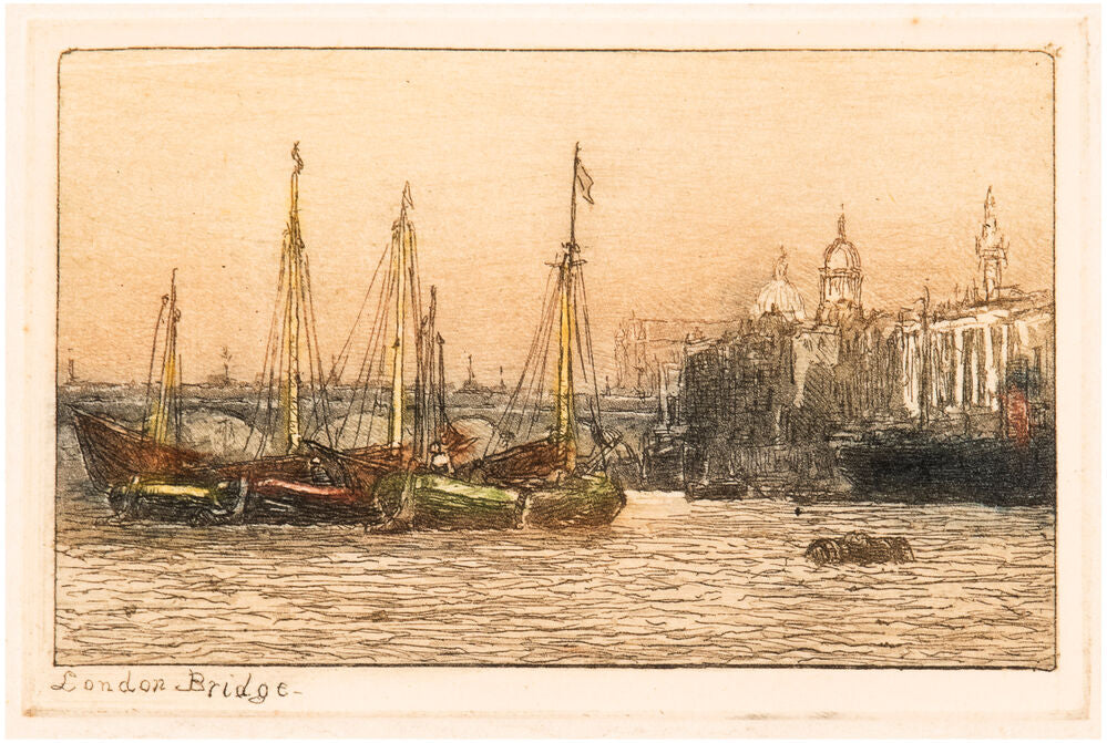 ROWBOTHAM, Claude Hamilton. London Bridge. – Sotherans