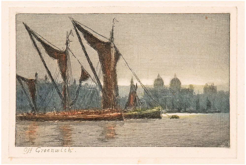 ROWBOTHAM, Claude Hamilton. Off Greenwich. – Sotherans
