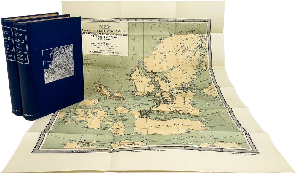 SVERDRUP, Otto. New Land. Four Years in the Arctic Regions. – Sotherans