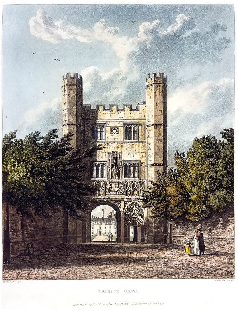 ACKERMANN, Rudolph. Trinity Gate. – Sotherans