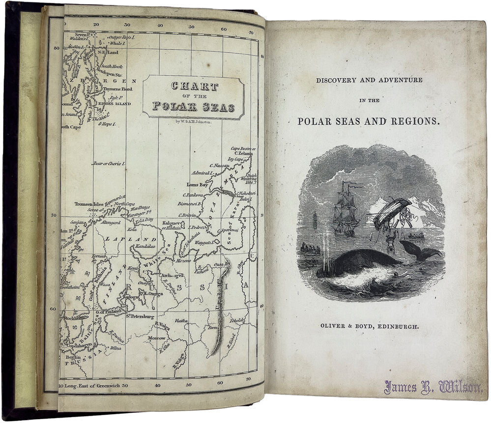 LESLIE, Sir John, Robert JAMESON… Narrative of Discovery and Adventur ...