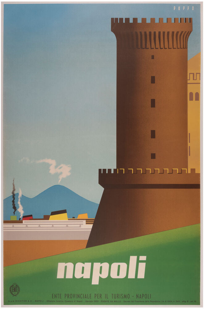 PUPPO, Mario (1905-1977). Italy - Napoli. – Sotherans